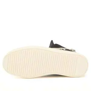 Rick Owens Megalace" Denim High-top Sneakers