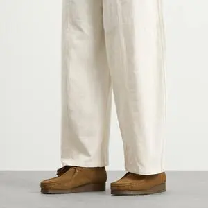 Clarks Wallabee Suede Moc Toe Shoes