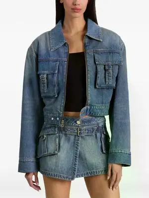 Alice + Olivia Leroy Denim Jacket