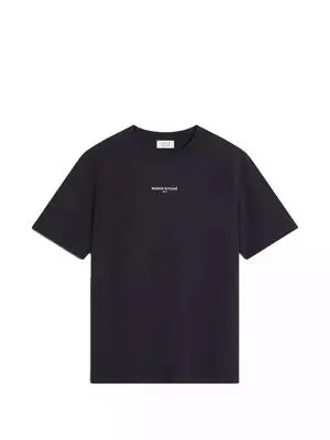 Maison Kitsuné Logo-print T-shirt - Black