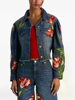 Alice + Olivia Elijah Denim Jacket