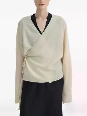TAIGA TAKAHASHI Samue Cashmere Wrap Cardigan