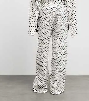 Stella McCartney Polka Dot Wide-leg Trousers