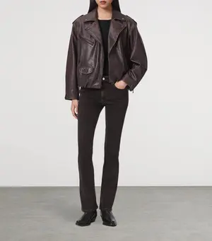 ALLSAINTS Leather Samina Biker Jacket