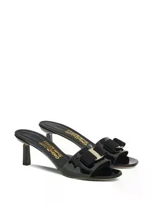 FERRAGAMO Vara 55mm Bow Patent Sandals