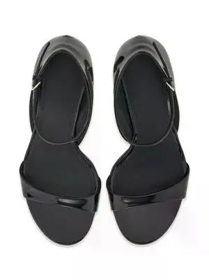 FERRAGAMO 70mm Patent-finish Leather Sandals