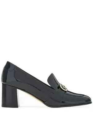 FERRAGAMO Olivia Patent-leather 60mm Loafers