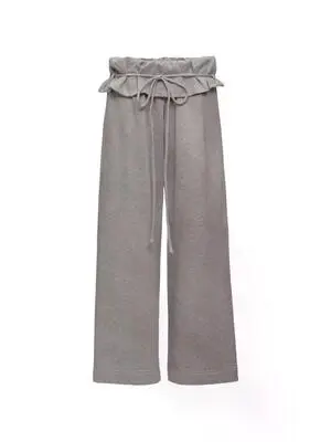 Magda Butrym Ruffled Drawstring-waist Track Pants