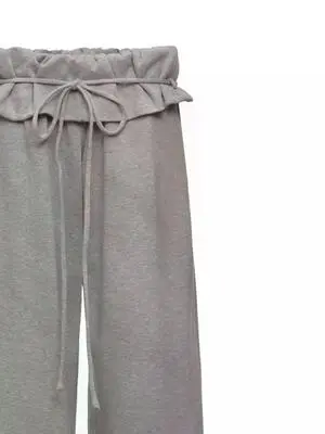 Magda Butrym Ruffled Drawstring Track Pants