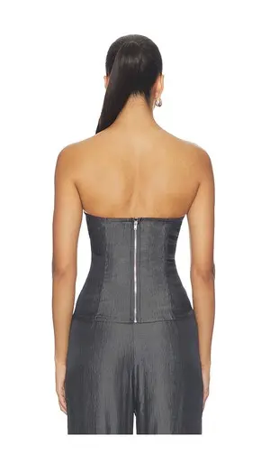 ALL THE WAYS Temperance Strapless Top In . Also
