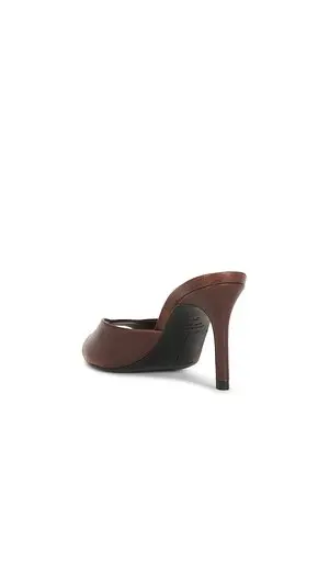 BLACK SUEDE STUDIO Brea 80 Mule - Brown
