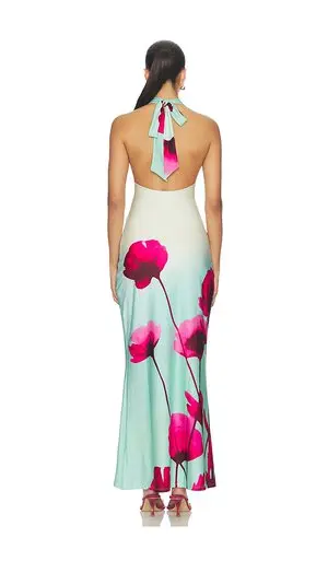 ESPECIA Moonflower Gio Long Dress In . Also