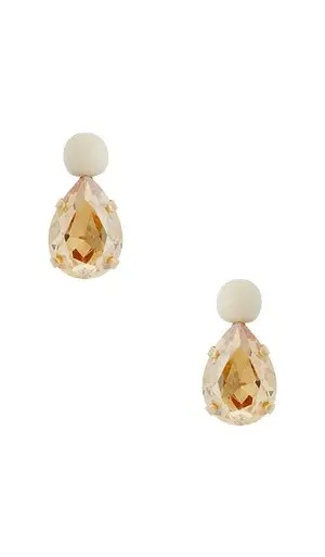 JENNIFER BEHR Mira Earrings - Beige