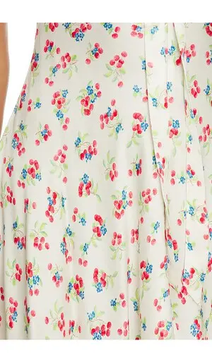 For Love & Lemons Cherry Mae Midi Dress In . Also