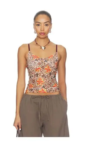 JULIET JOHNSTONE Mesh Cami In . Also - Multi