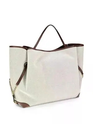 Chloé Large Carry Tote Bag - Neutrals
