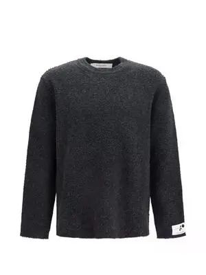 GOLDEN GOOSE Journey Merino Wool Sweater - Grey