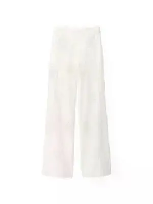 Ba&sh Mike High-waisted Trousers - White