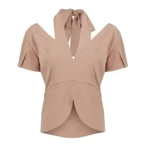MARY DICKOW Mathilde Top-rosy Latte - Brown