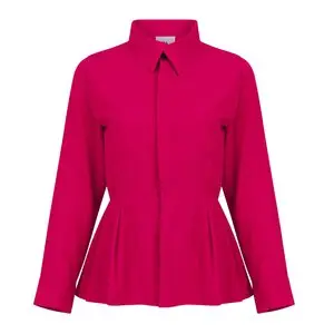 MARY DICKOW Ida Blouse Pink - Red