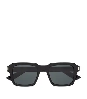 Saint Laurent Acetate Sl 947 Square Sunglasses - Black