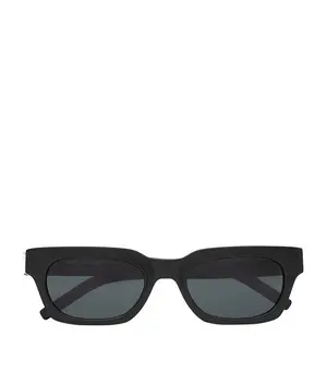 Saint Laurent Acetate Sl M175 Square Sunglasses - Black