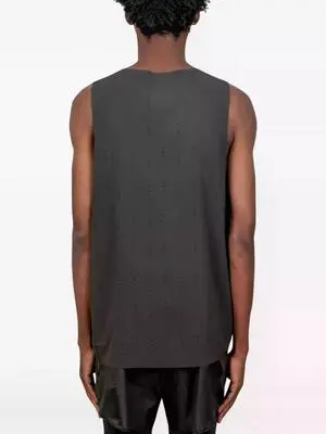 On X Paf Zero Singlet Perforated Logo-print Vest