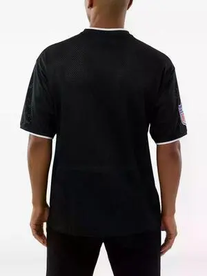 New Era Las Vegas Raiders Oversized Mesh V-neck T-shirt