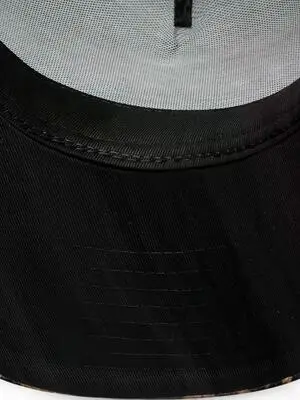New Era 9forty Leopard-print Mesh-panel Trucker Cap