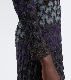 Missoni Knitted Lame Gown