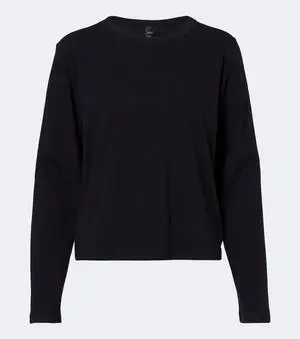 LESET Margo Cotton Jersey T-shirt - Black