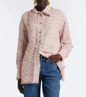 Balmain Tweed Overshirt