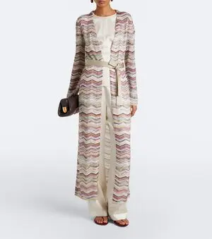Missoni Zigzag Lame Cardigan