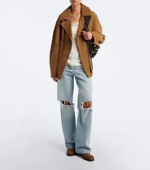 Staud Brooklyn Suede Ankle Boots