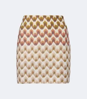 Missoni Lame Miniskirt - Multicoloured