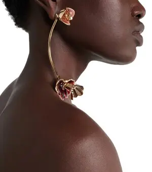 Rabanne Floral Drop Earrings