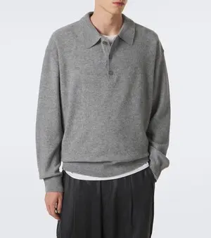 FRAME Wool Polo Sweater