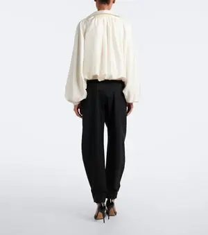 RÓHE Wool And Mohair Balloon Pants