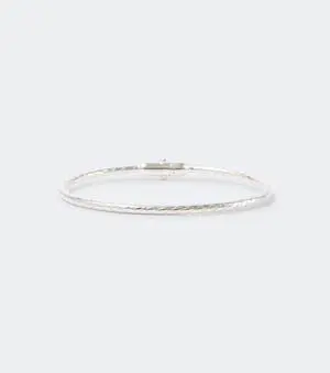 Bottega Veneta Intreccio Sterling Bracelet - Silver