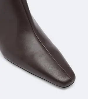 Staud Wally Leather Ankle Boots
