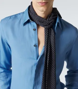 TOM FORD Cotton And Silk Shirt