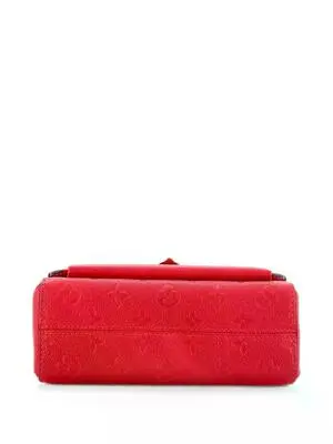 LOUIS VUITTON Vavin Handbag Monogram Empreinte Leather - Red