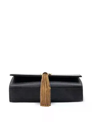 Saint Laurent Monogram Tassel Crossbody Bag