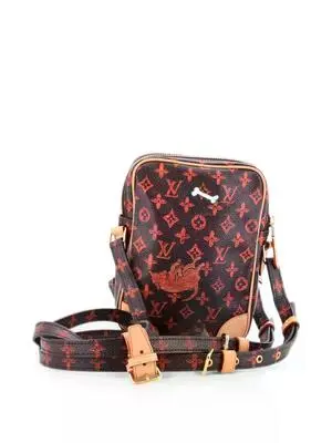 LOUIS VUITTON Paname Bag Set Limited Edition Grace Coddington Catogram Canvas Crossbody Bag