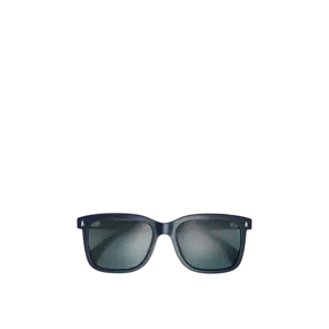 Moncler Valaire Rectangular Sunglasses - Blue