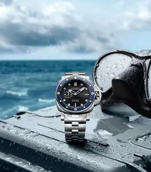 Panerai Stainless Steel Submersible Watch