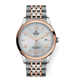TUDOR 1926 Stainless Steel And Rose Gold Watch - Silver