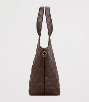 Saint Laurent Medium Quilted Leather Icare Tote Bag