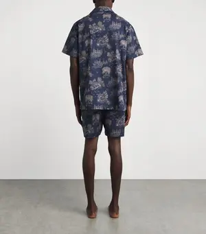 Derek Rose Cotton Ledbury Pyjama Set