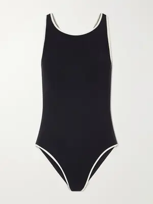 LIDO Quattordici Open-back Swimsuit - Black